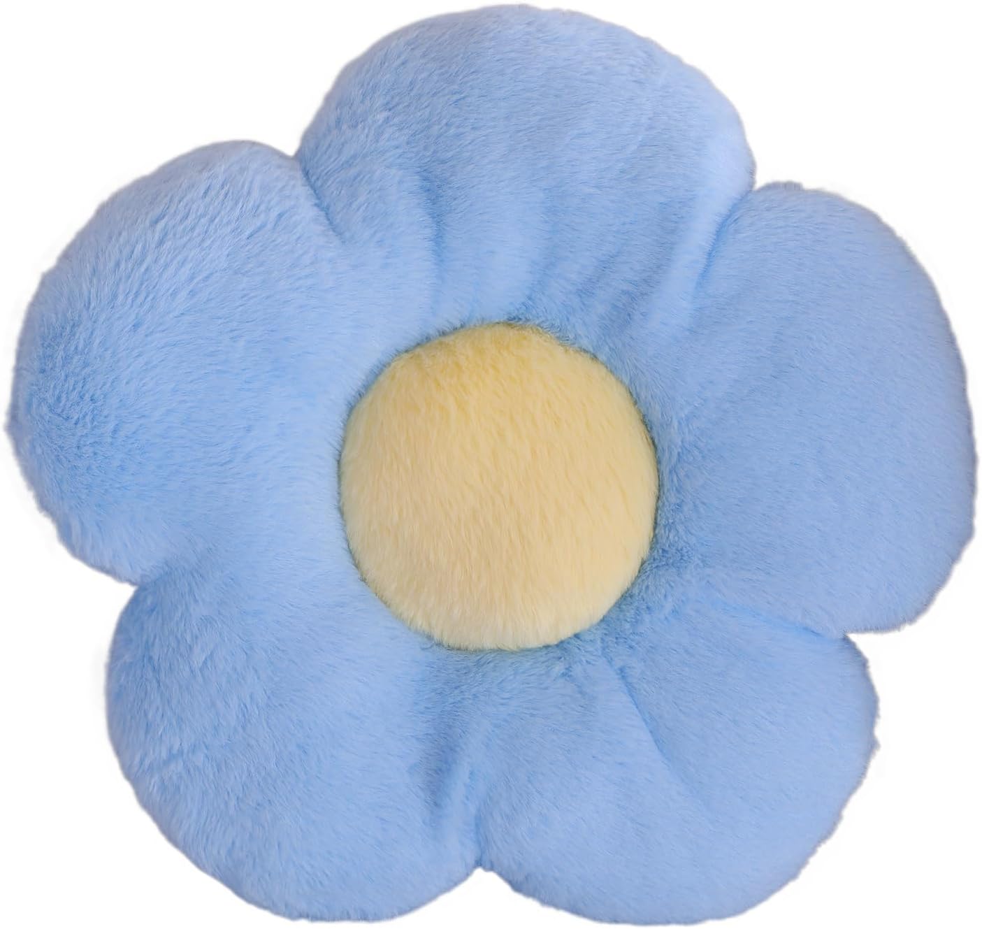 Amazon.com: YILANLAN Cute Flower Cushion Plush Floor Pillow Casual ...