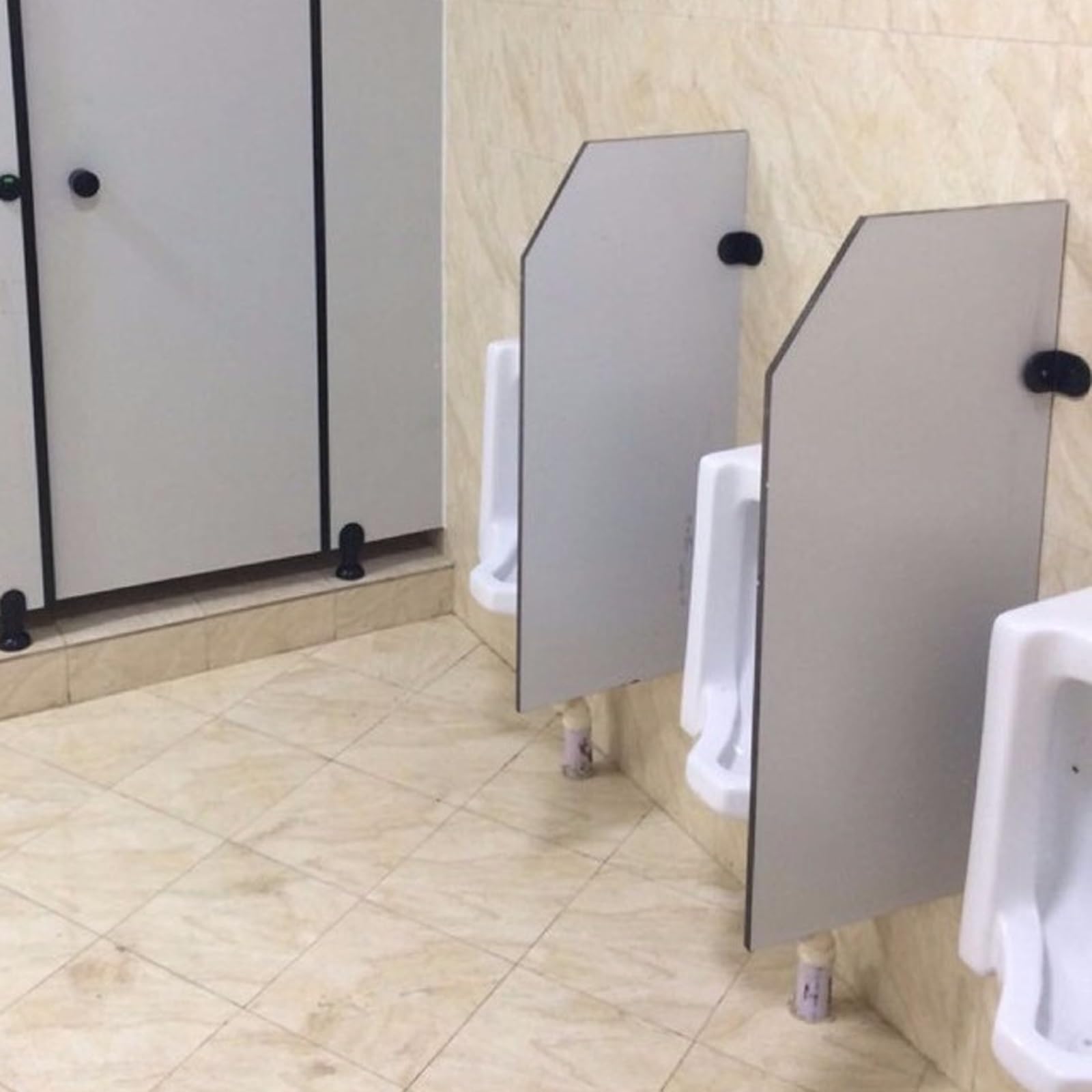 Amazon.com: Urinal Partition, Urinal Baffle Public Toilet, Wall-Mounted Urinal Partition ...