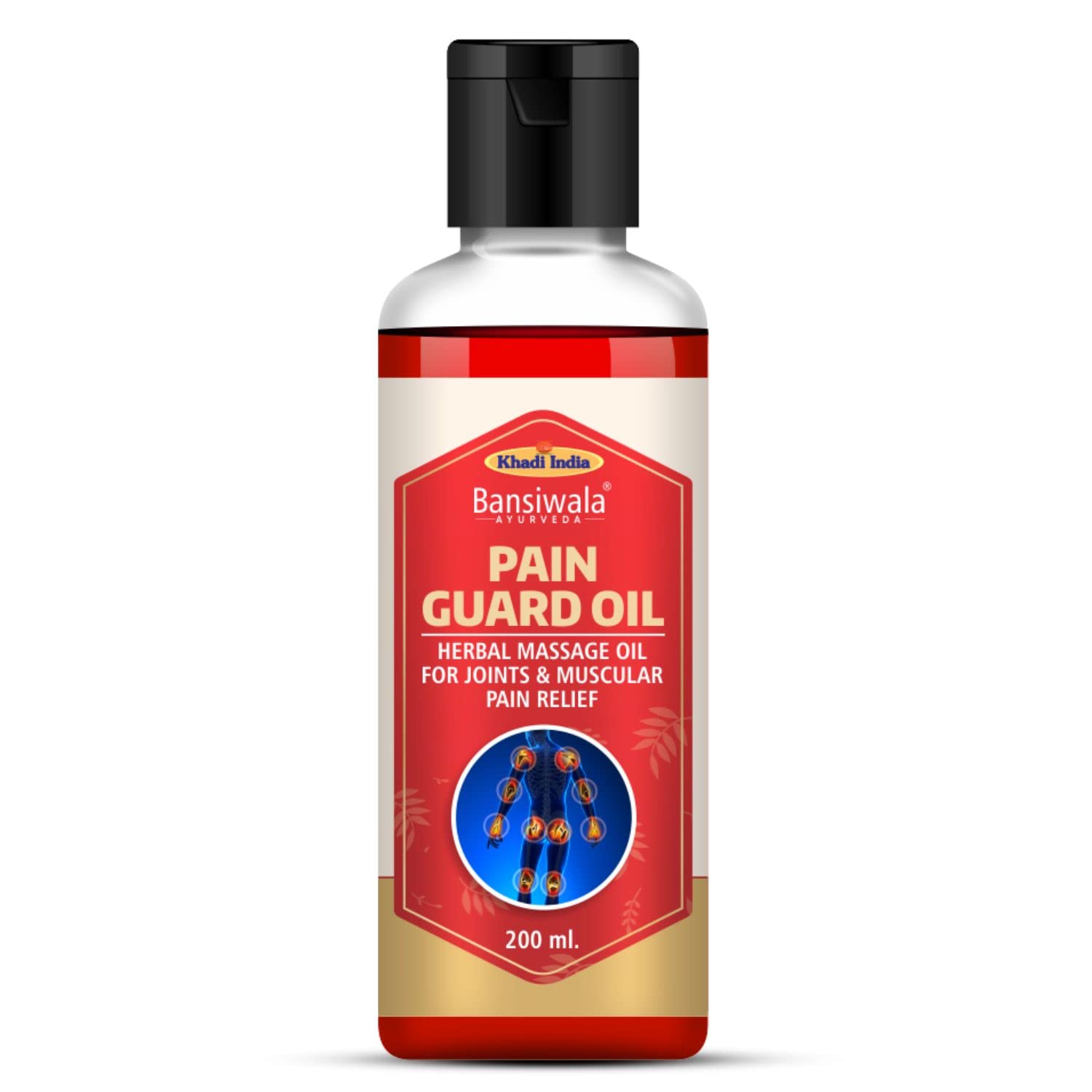 Bansiwala Khadi Ayurvedic Joint Pain Relief Oil And Crepe Bandage ...