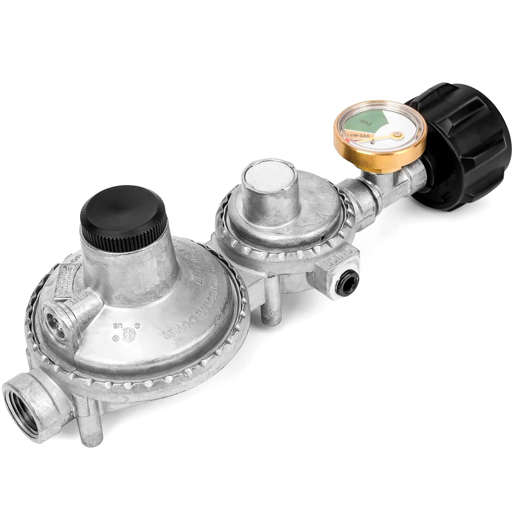Amazon.com : Onlyfire Vertical Two Stage Propane Regulator with QCC1 ...