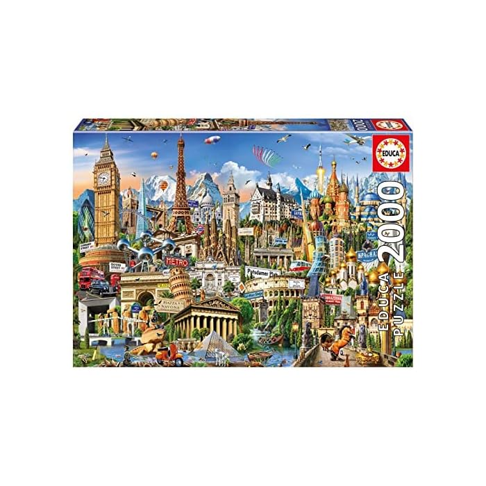 Buy Educa Borr s 17697 Symbole Von Europa Educa Borras Europe Landmarks 2000 Piece Jigsaw Puzzle buy-educa-borr-s-17697-symbole-von-europa-educa-borras-europe-landmarks-2000-piece-jigsaw-puzzle