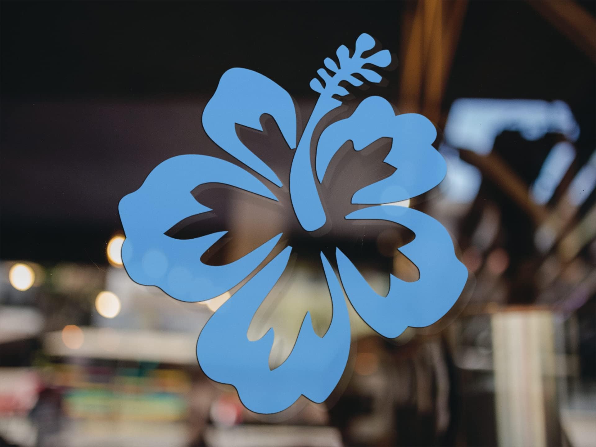 Amazon.com - Hawaiian Hibiscus Flower Decal - Perfect for Car, Truck ...