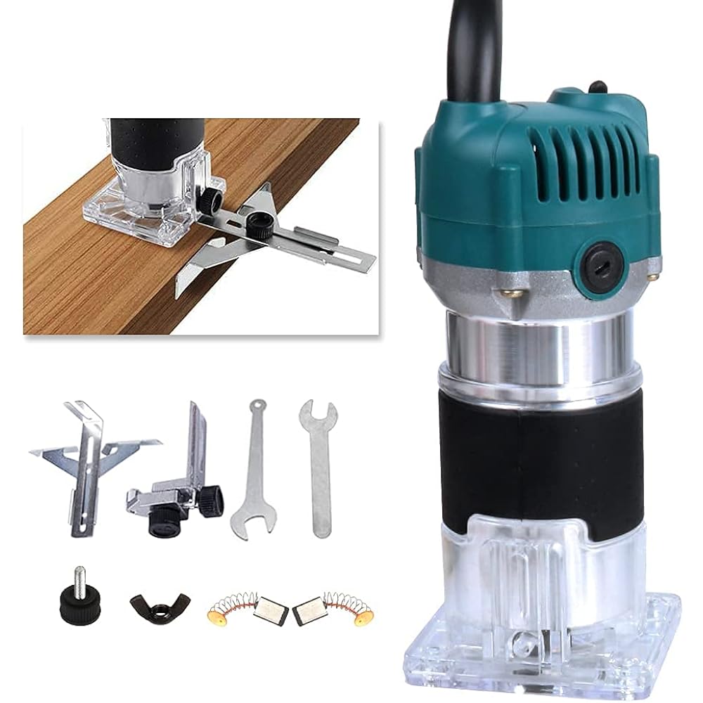 $8/mo - Finance Compact Wood Router, Trim Routers Hand Edge with 1/4 ...