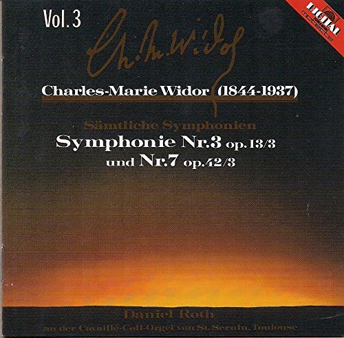 Daniel Roth, Charles-Marie Widor - Organ Symphonies 3 & 7 - Amazon.com ...