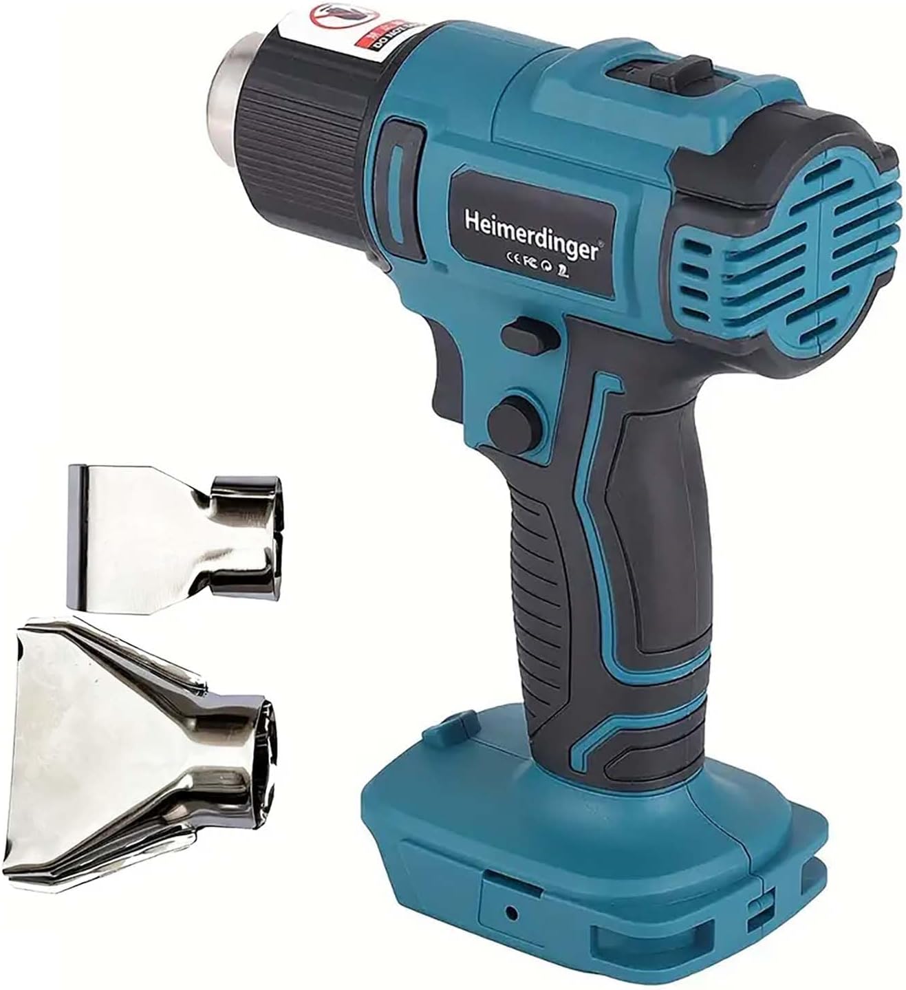 HLiePiHa Cordless Heat Gun, Hot Air Gun Kit Compatible for Makita 18 ...
