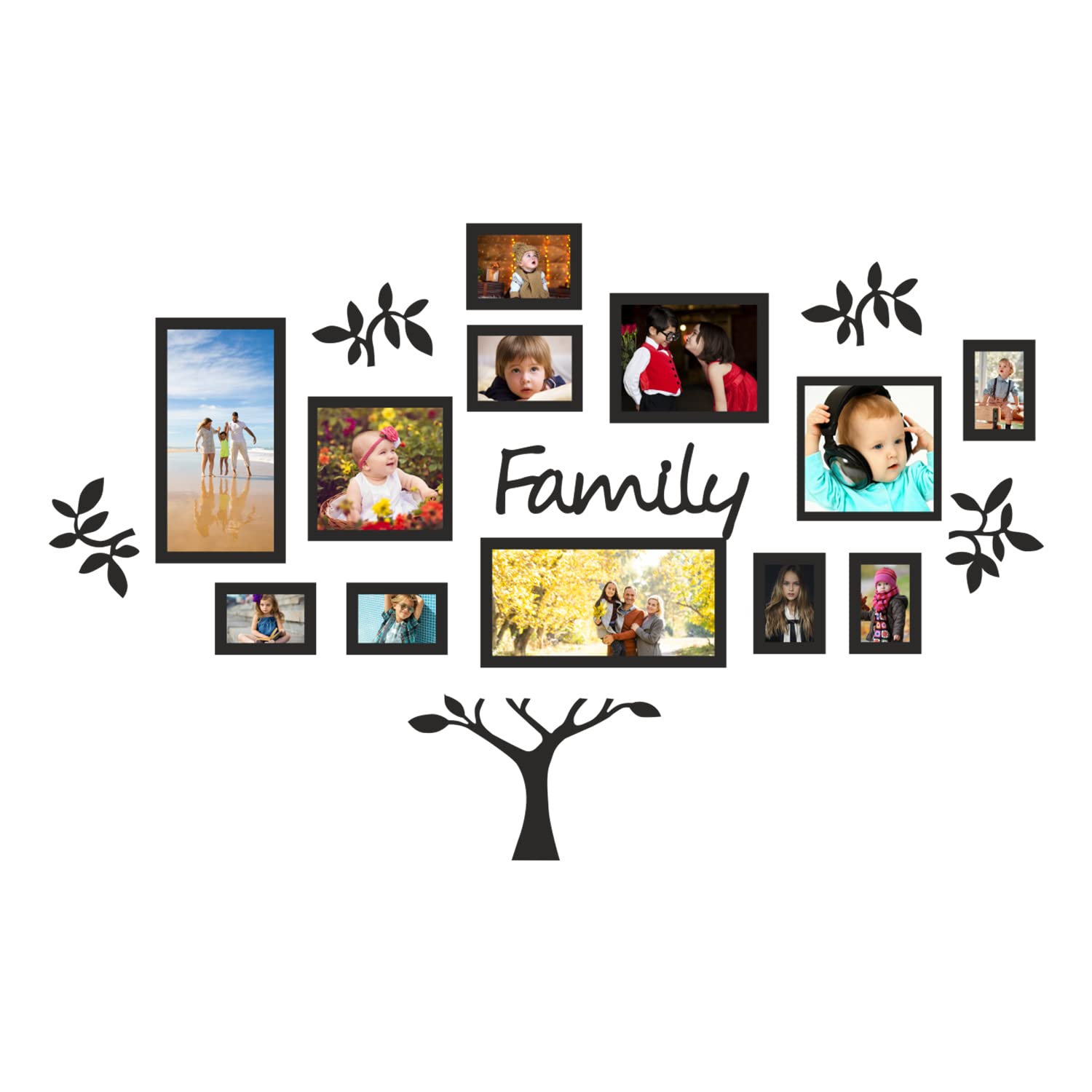 Photo Wall Collage Layout