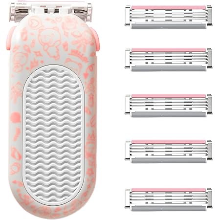 Amazon.com: Domon dolly Razors for Women 6 Refills 3 Blades Shaver for ...