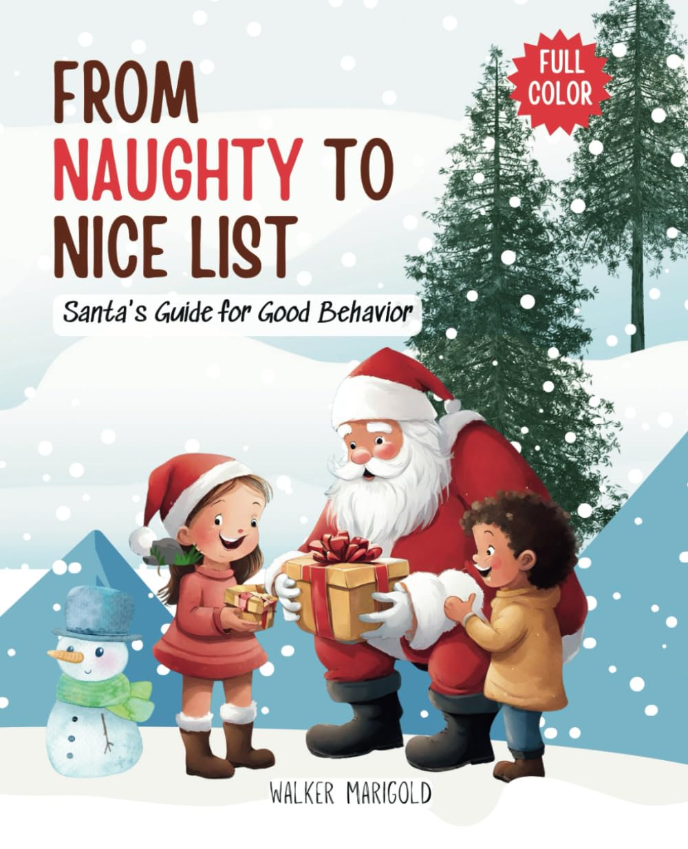 From Naughty to Nice List: Santa's Guide for Good Behavior (Full Color ...