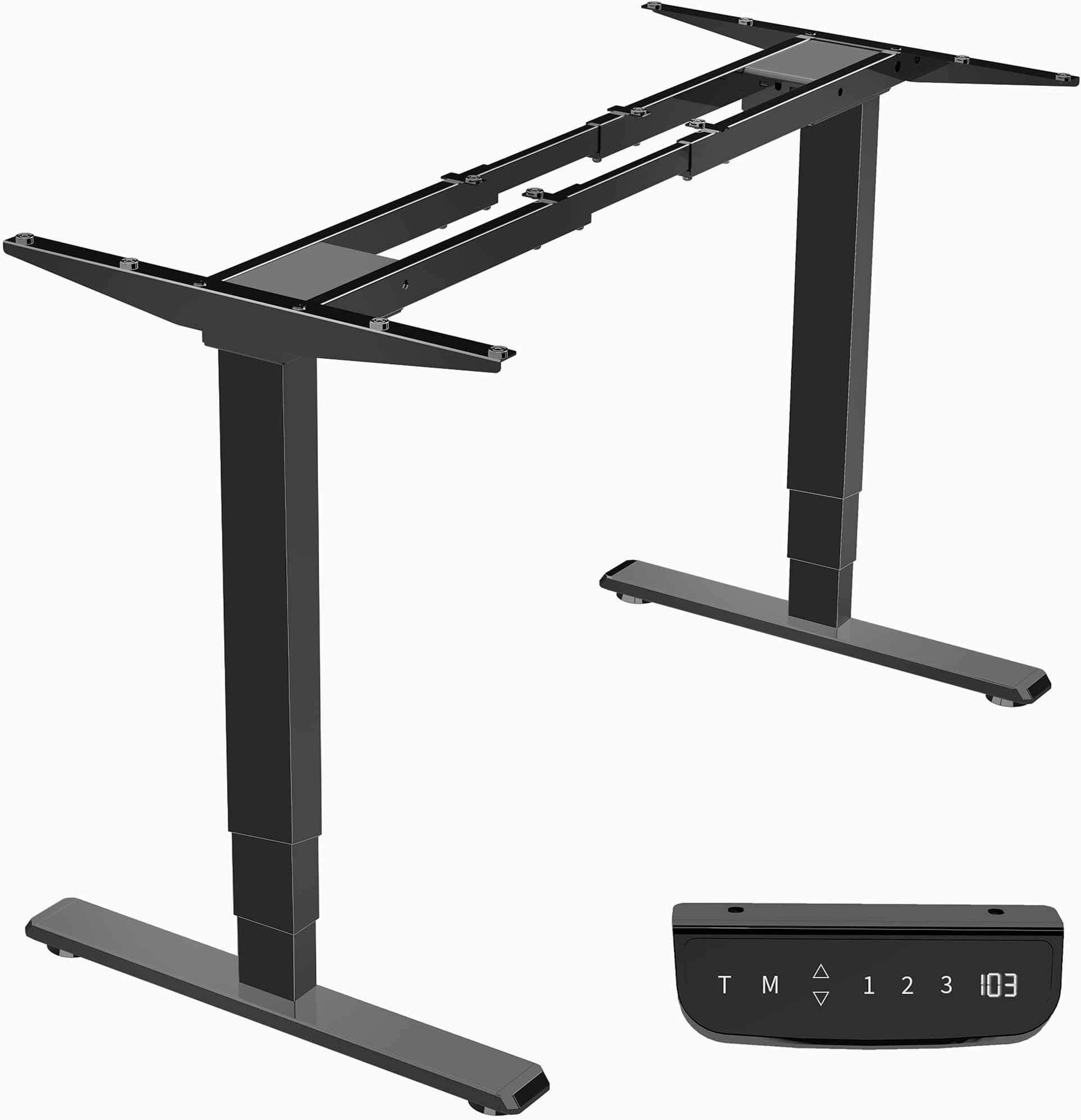 Amazon.com: VIVO Electric Dual Motor Stand Up Desk Frame for 40 to 85 ...