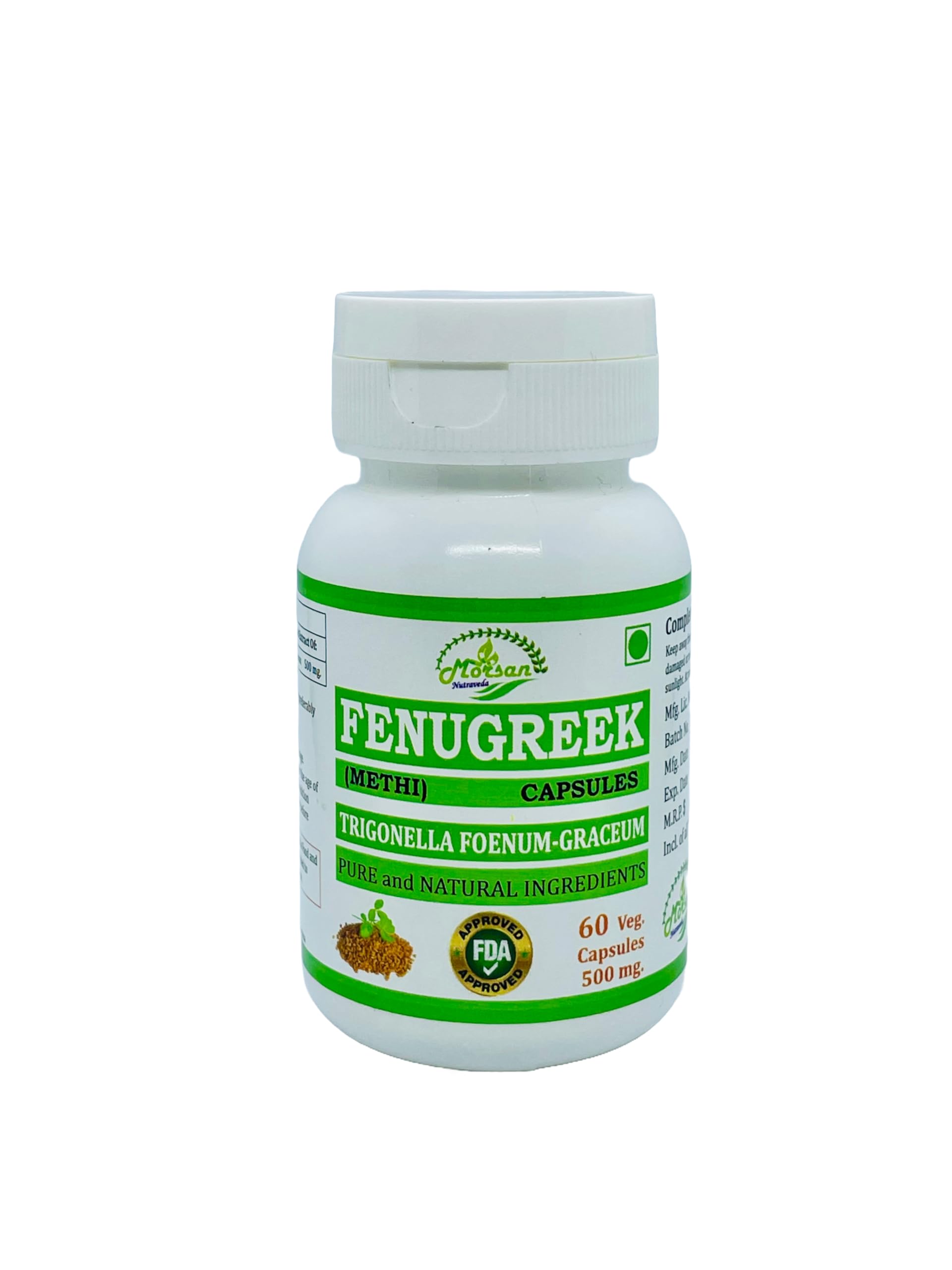 Amazon.com: Natural and Pure Herbal TRIGONELLA FOENUM GRACEUM ...