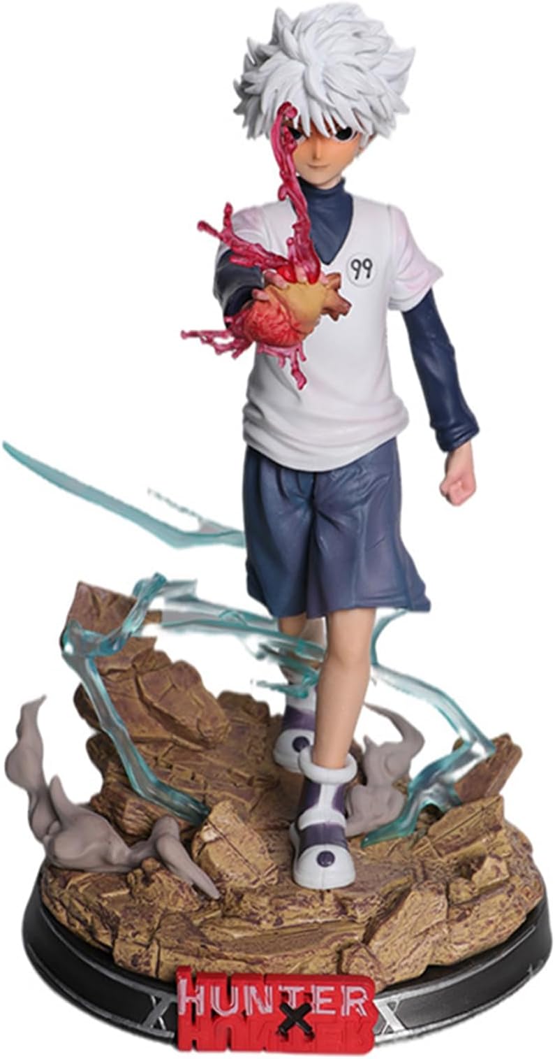 Amazon.com: Muenmee Gon Freecss PVC Figure Anime Statues Figure Killua ...