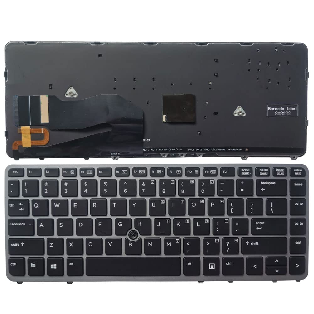 Hp Keyboard Laptop Replacement US Layout With Backlit (Without Pointer ...