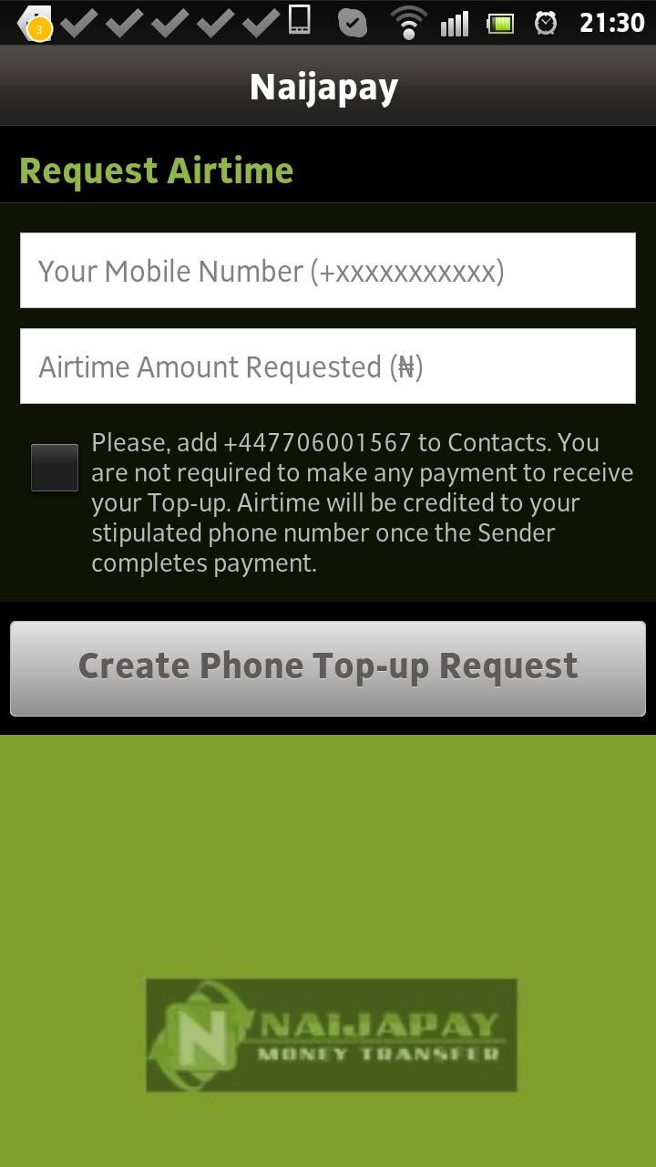 Naijapay Money Transfer - App on Amazon Appstore