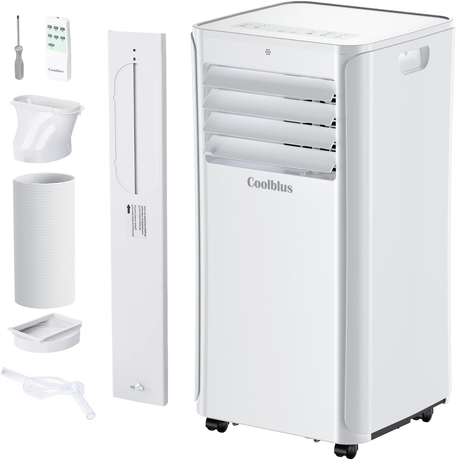 Amazon.com: Hisense 8,000 BTU Portable Air Conditioner with Dual Hose ...