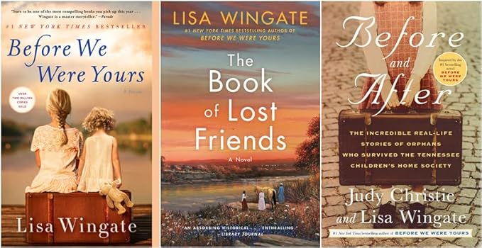 Lisa Wingate Bestselling 3 Books Set - The Book of Lost Friends, Before ...