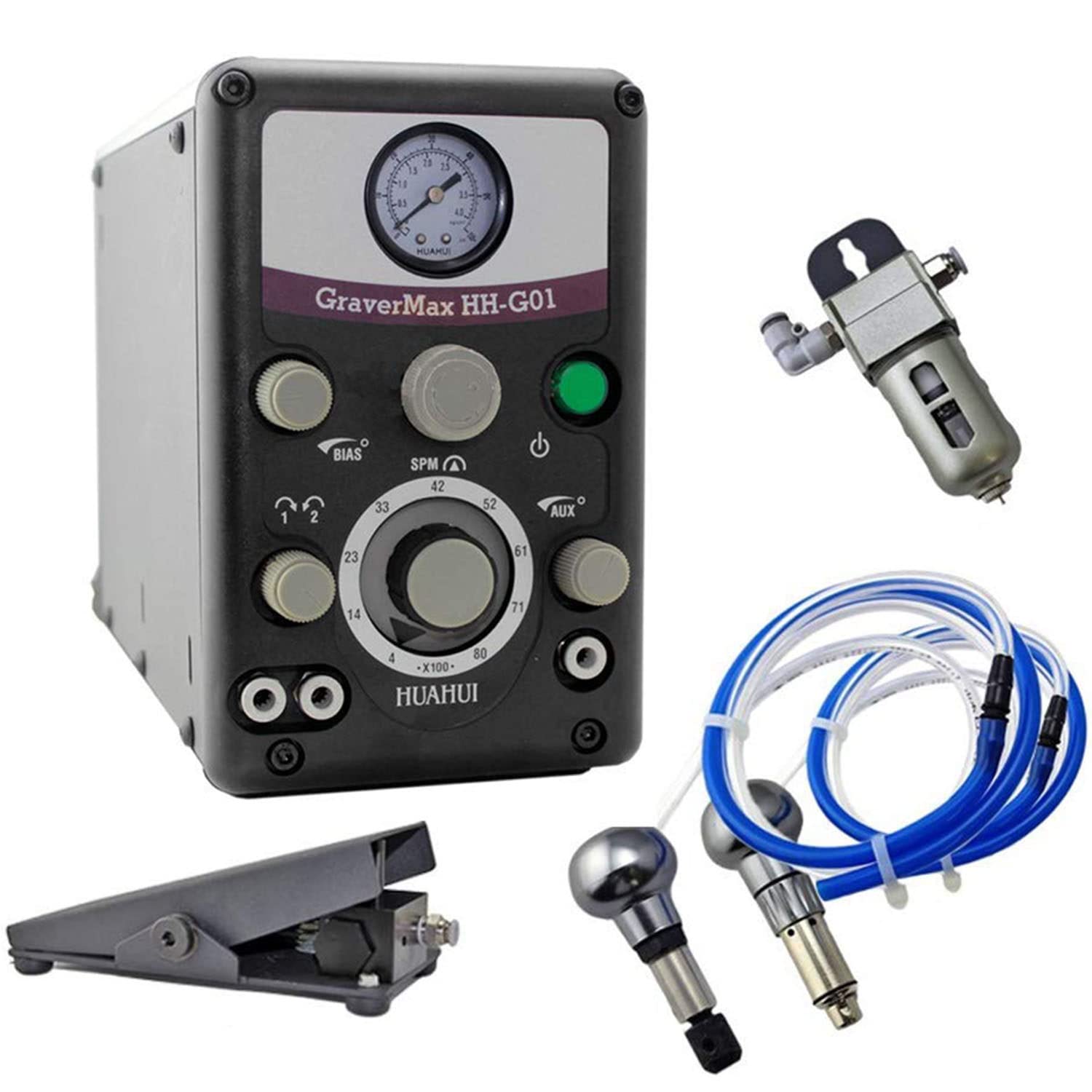 Buy EXCORN Pneumatic Jewelry Engraver Machine 110V/220V 60Hz Pneumatic ...