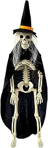 Amazon.com: Cuteam 40 CM Halloween Skeleton Full Body Posable Joints ...