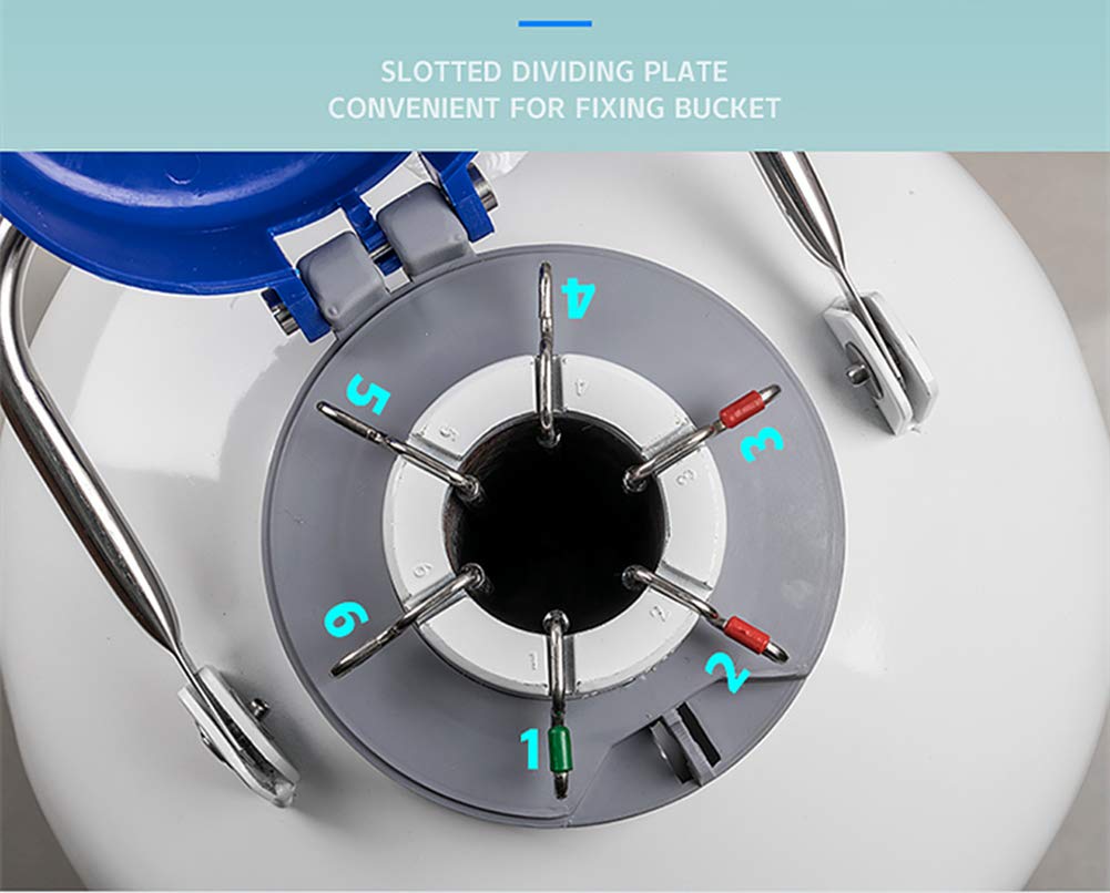 Buy Lab Cryogenic Container Liquid Nitrogen LN2 Tank Dewar (YDS-10L) Online at Lowest Price in ...