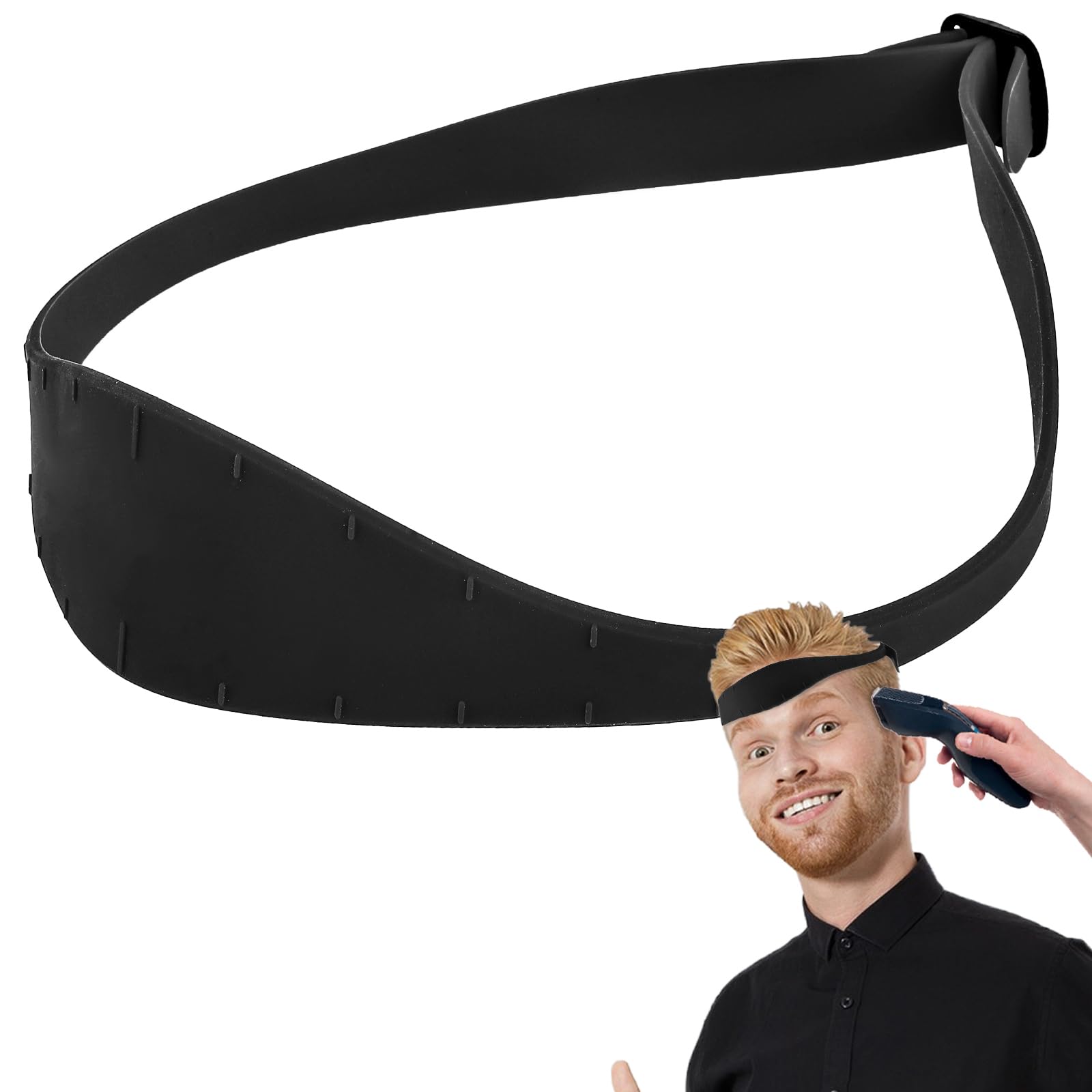 Amazon.com : Neckline Shaving Template and Hair Trimming Guide (Black ...