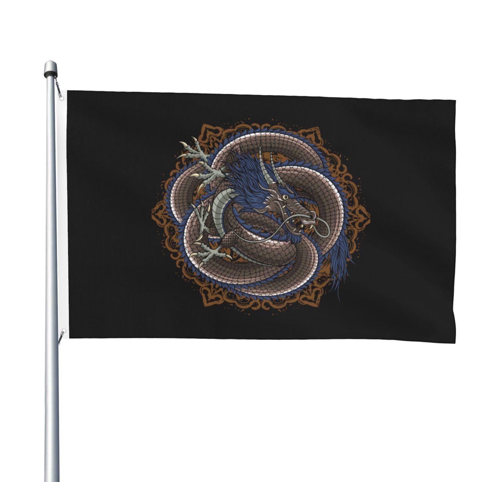 Cool Dragon Flag Welsh Flag