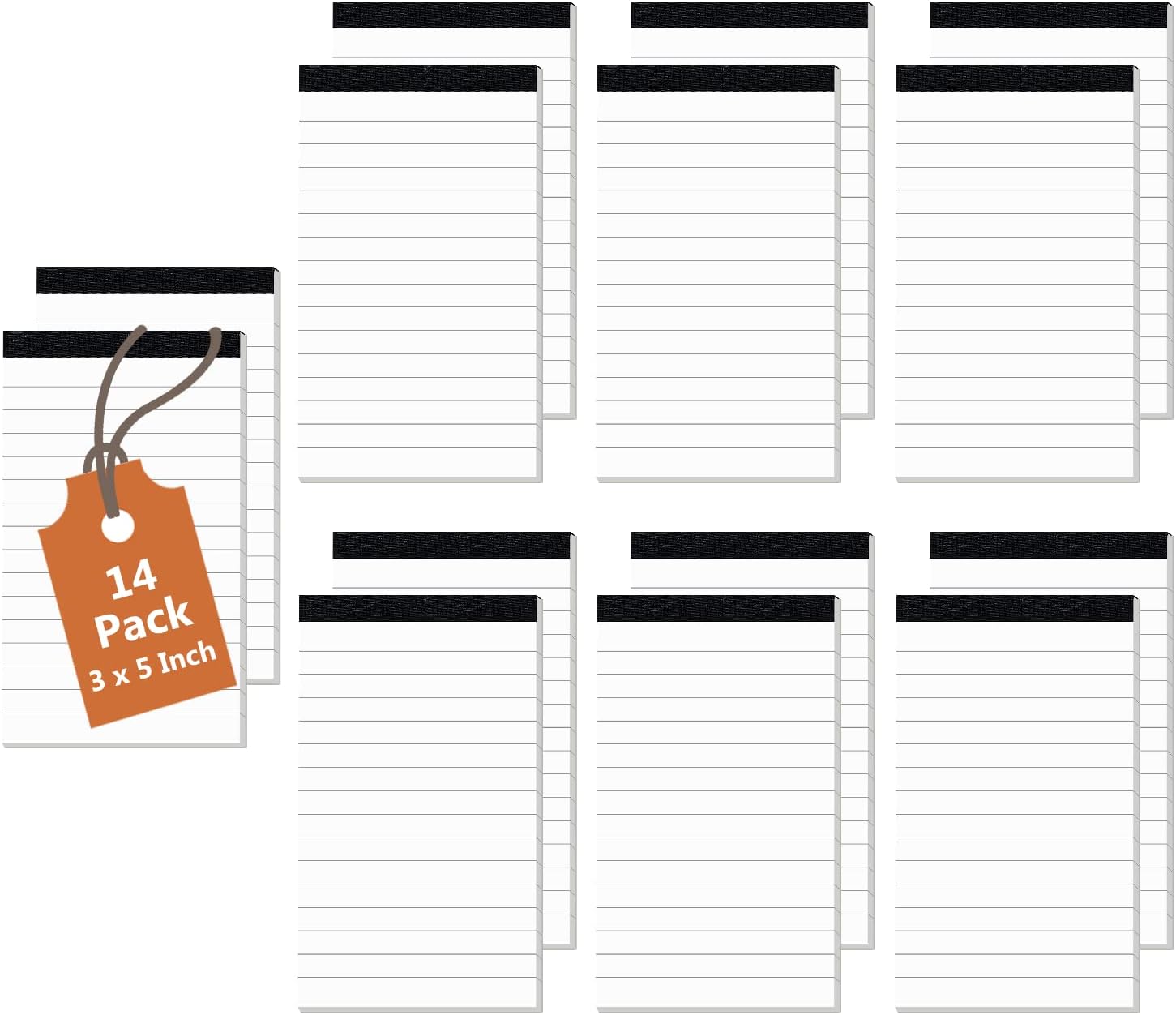 Amazon.com : Ampad 20-208 Evidence 3" x 5" Narrow Perforated Writing ...