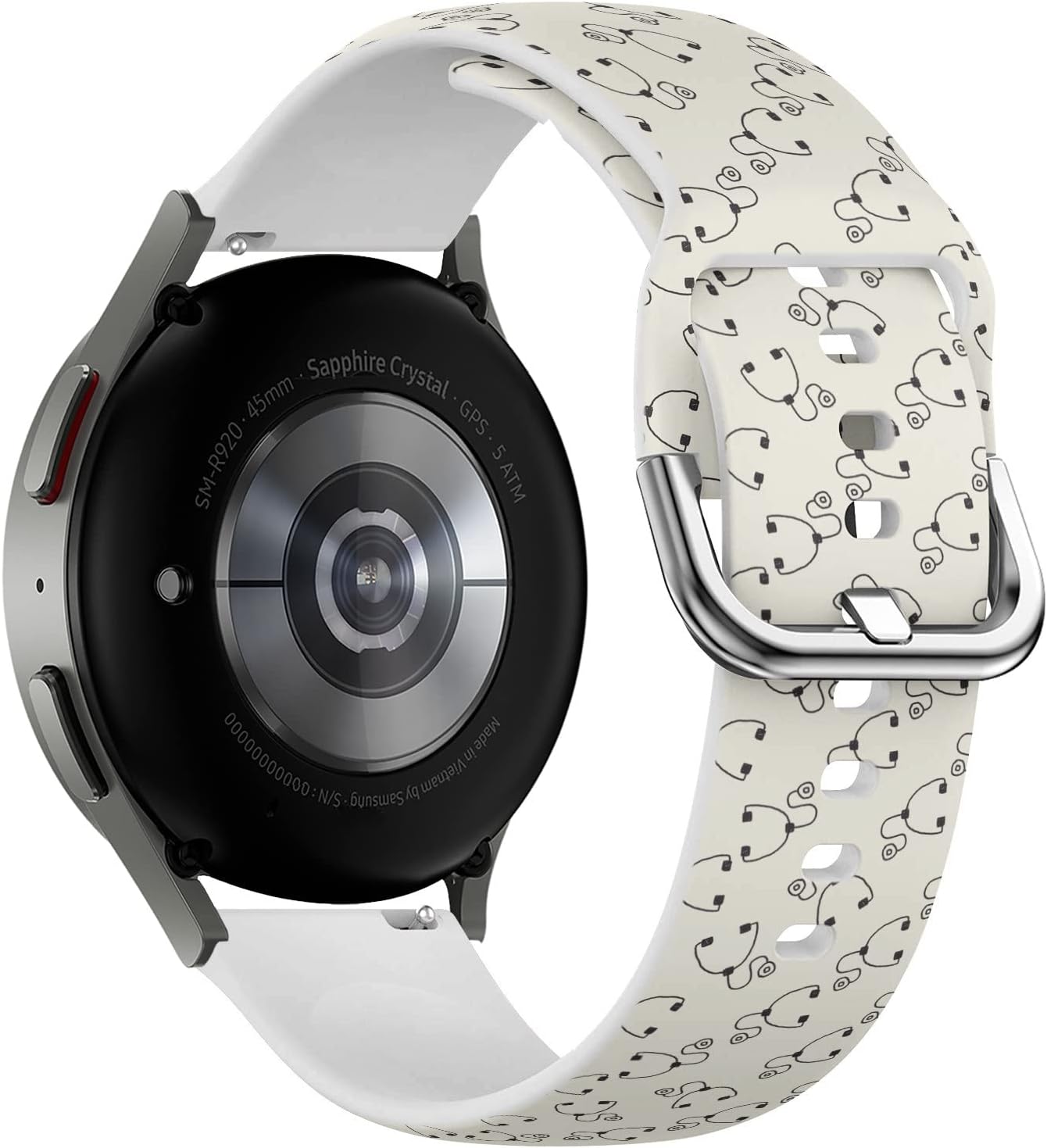 Amazon.com: Honeexy Band, (Stethoscope Doodle Drawing Pattern ...