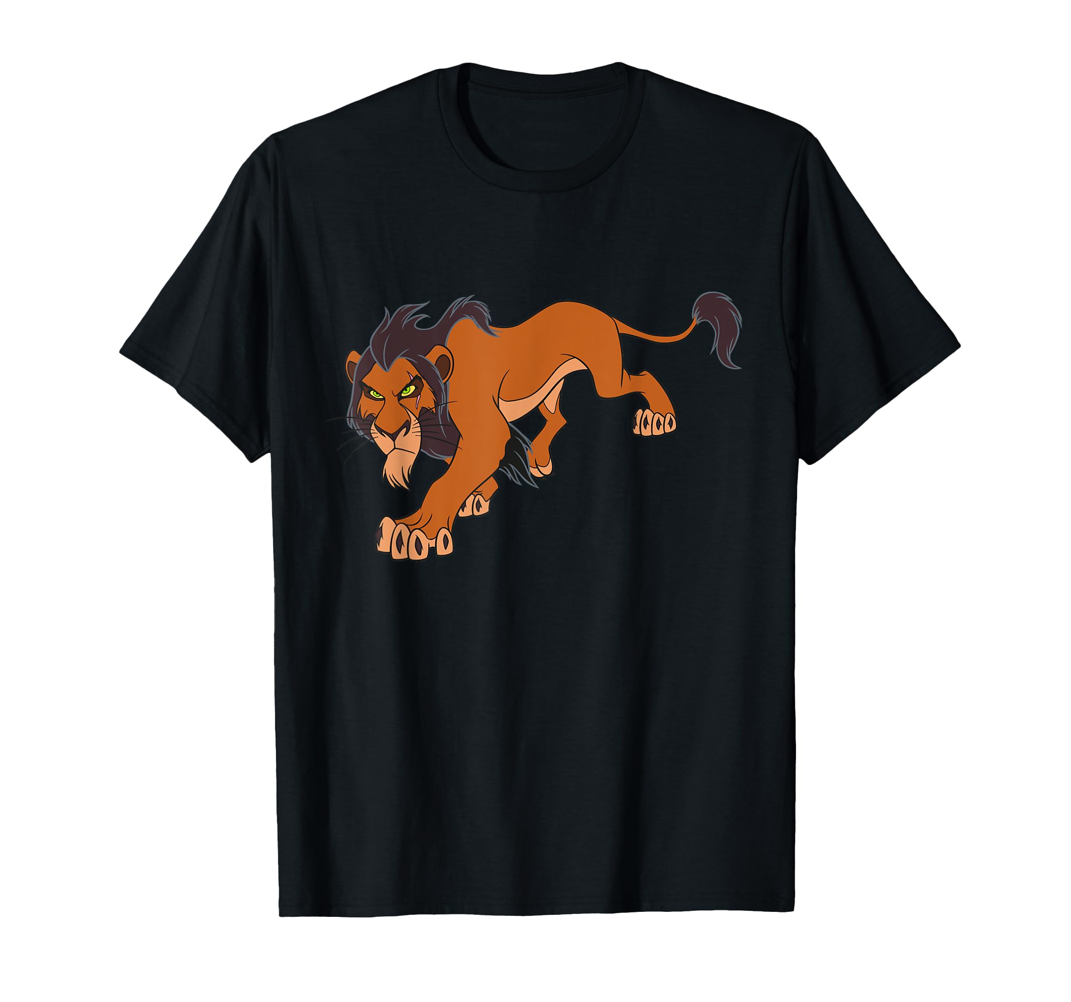 Amazon.com: Disney The Lion King Scar Prowling T-Shirt T-Shirt ...