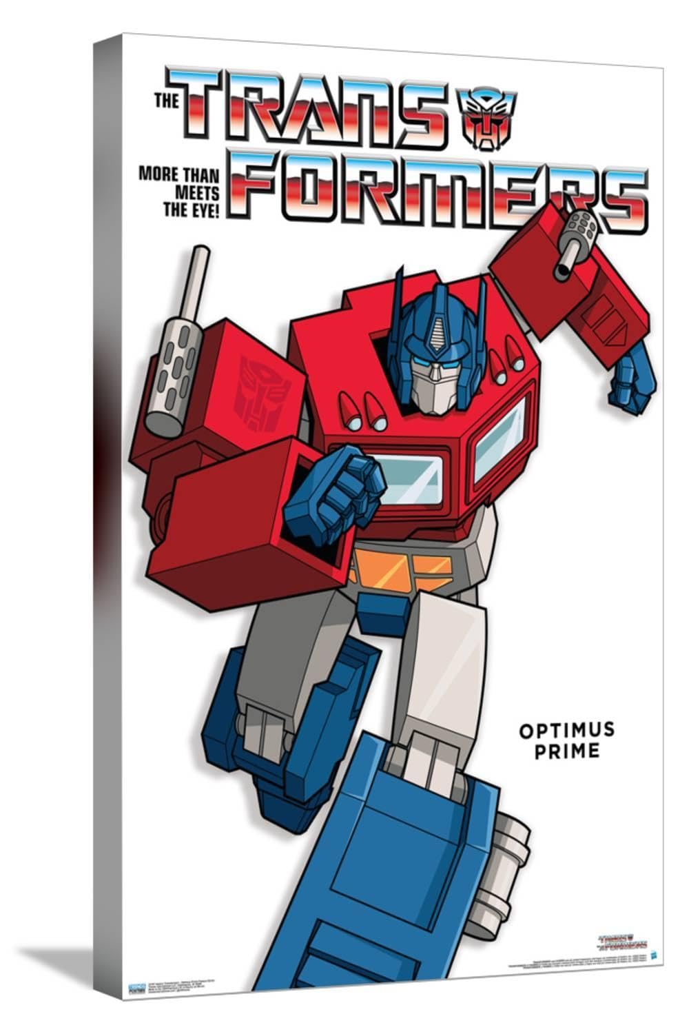 Amazon.com: Hasbro Transformers - Optimus Prime Feature Series Canvas ...