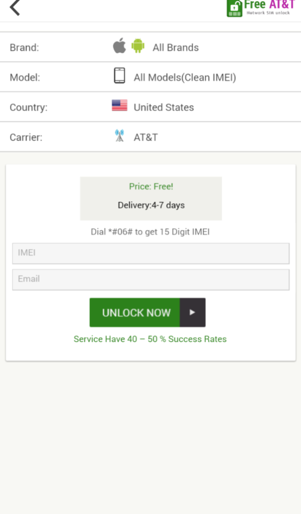 Free AT&T Unlock Mobile - App on Amazon Appstore