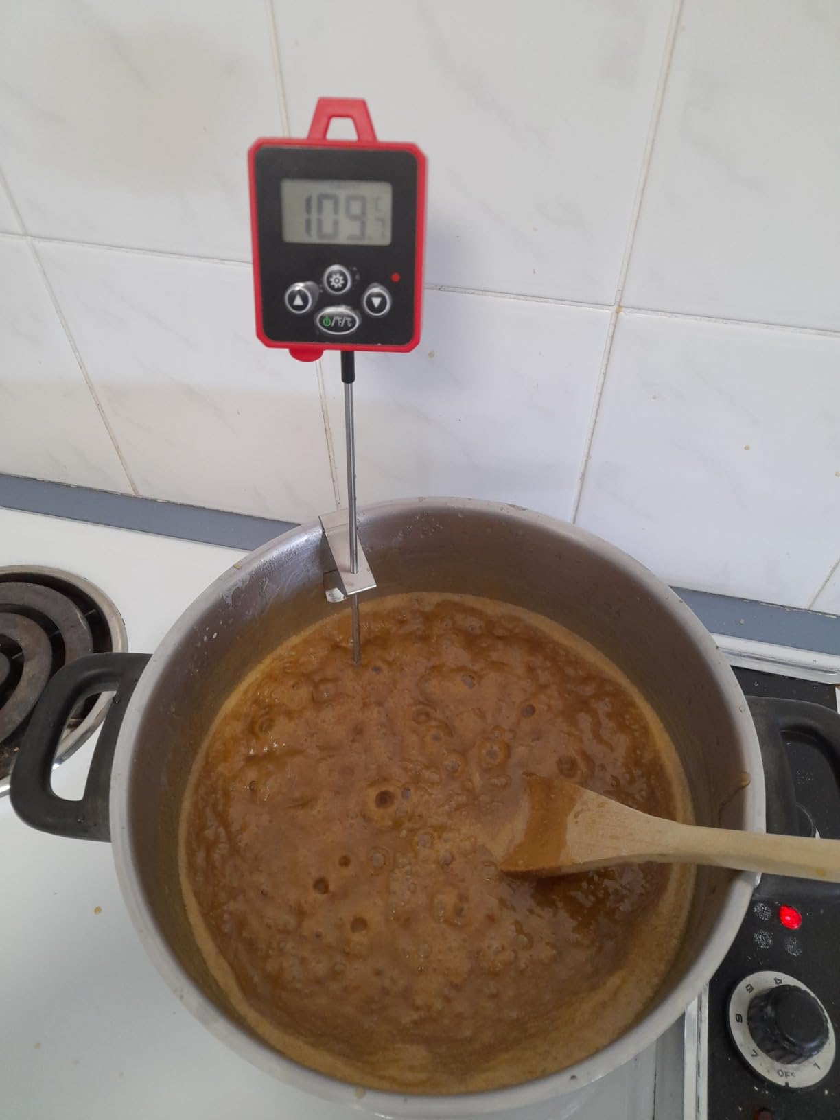 Waterproof Digital Candy Thermometer, Instant Read Food Cooking Meat ...