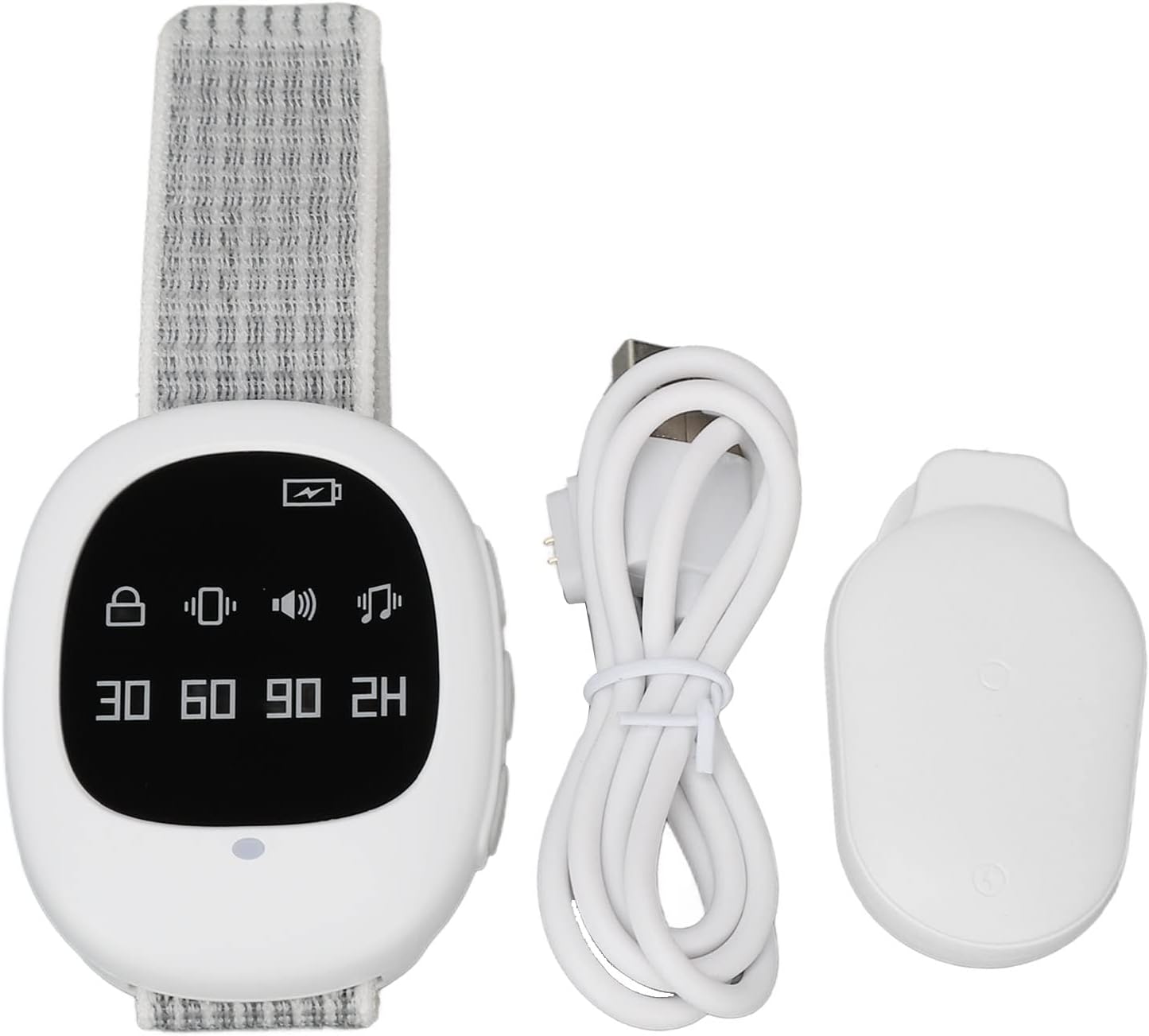 Amazon.com: Bedwetting Alarm, Vibration Timer Setting Musical Potty ...