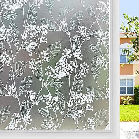 Buy SUNBIRD Window Privacy Film Frosted Glass Window Film Sun Blocking ...