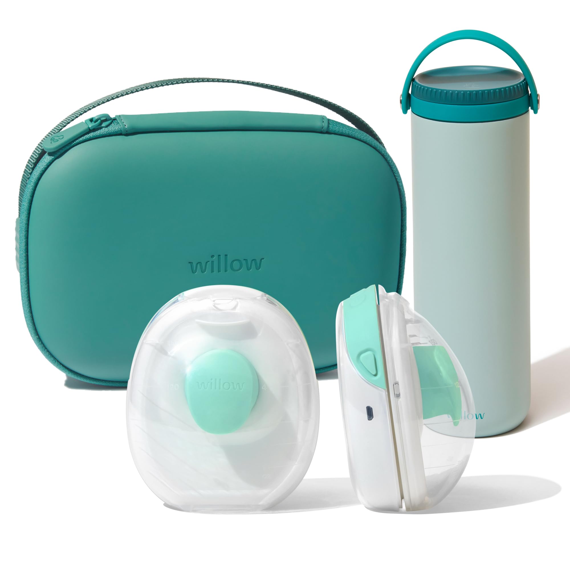 Amazon.com : Willow Go - Wearable Breastfeeding Pump w/Case & Milk ...
