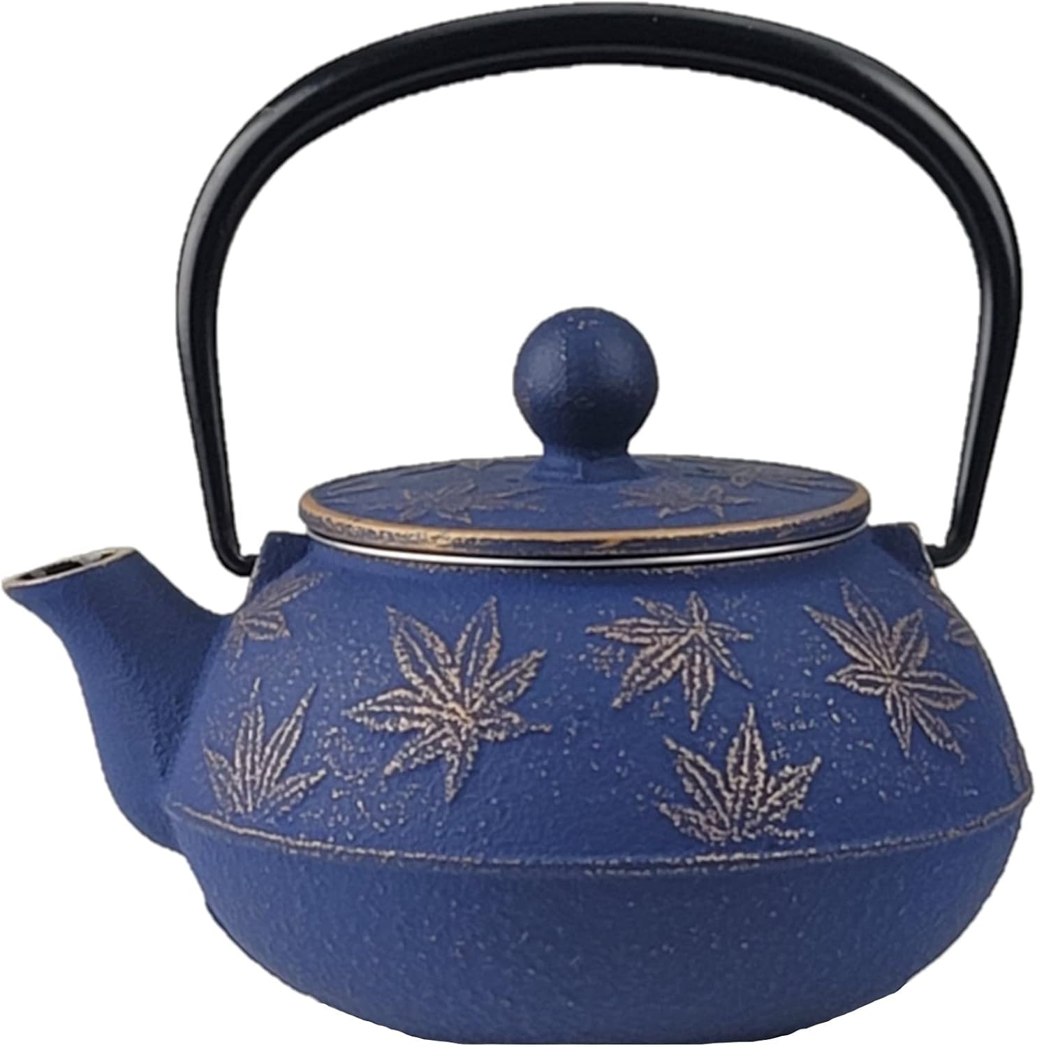 Amazon.co.jp : 岩鋳 Iwachu 急須 3型カエデ 金/EBU 0.32L 内面ホーロー 南部鉄器 45764 : ホーム＆キッチン