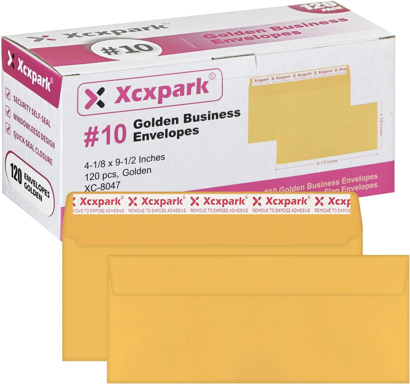 Amazon.com : JAM PAPER #11 Envelopes - 4 1/2 x 10 3/8 - Brown Kraft ...