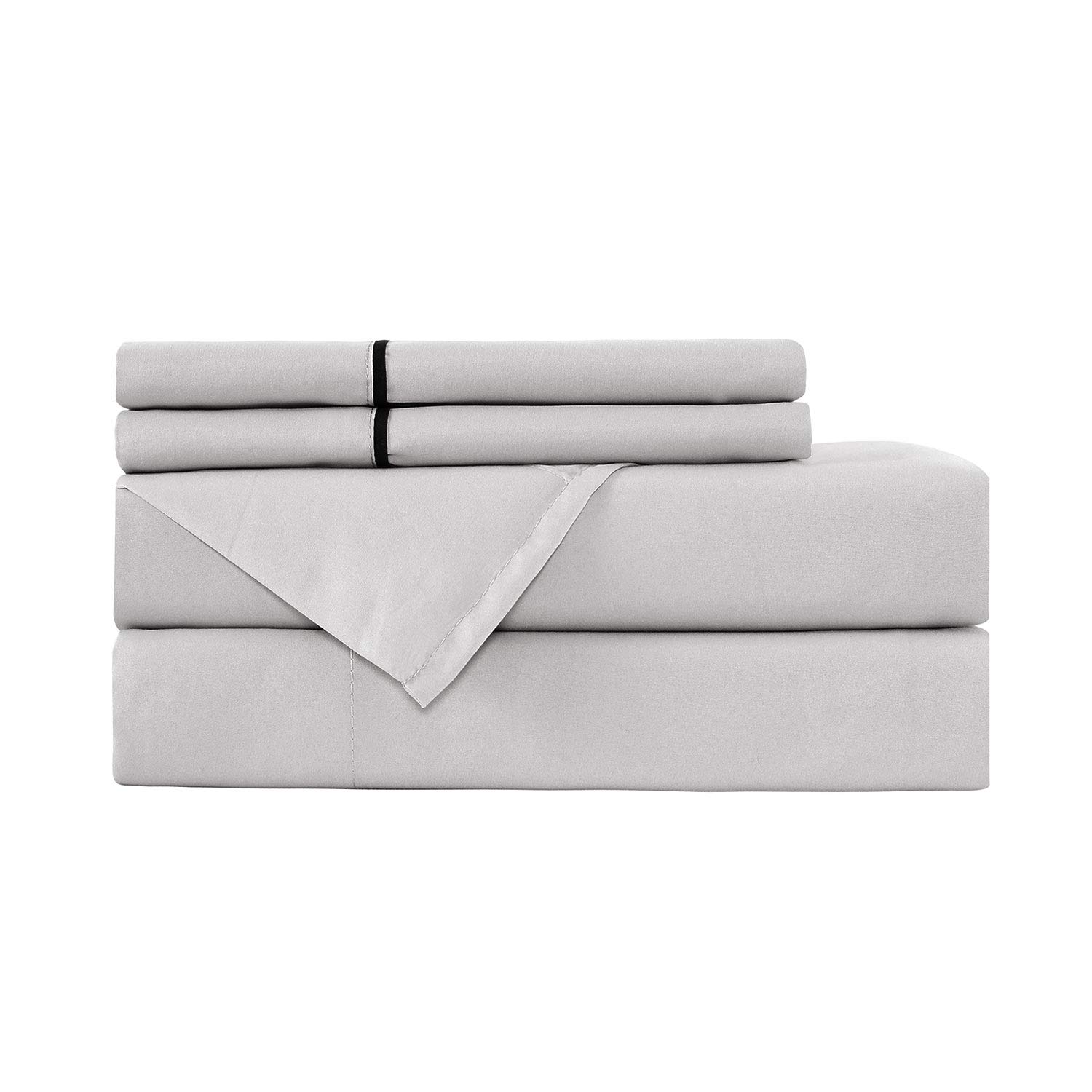 Amazon.com: BASIC CHOICE Bed Sheet Set - Light-Weight, Microfiber ...