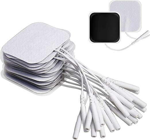 LFCFBH 20 PCS TENS Machine Pads, TENS Unit Replacement Pads Compatible ...