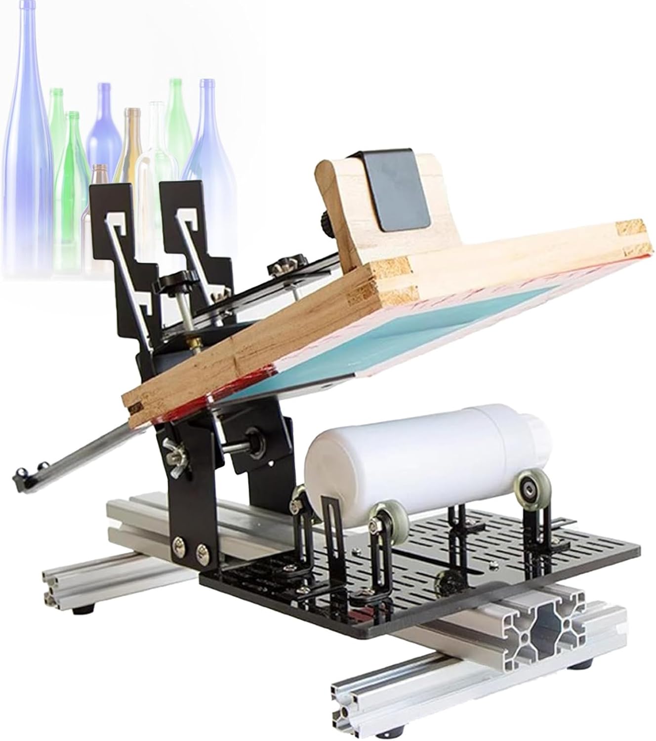 Prensa De SerigrafíA Manual De Cilindros Con Distancia Entre Rodillos ...