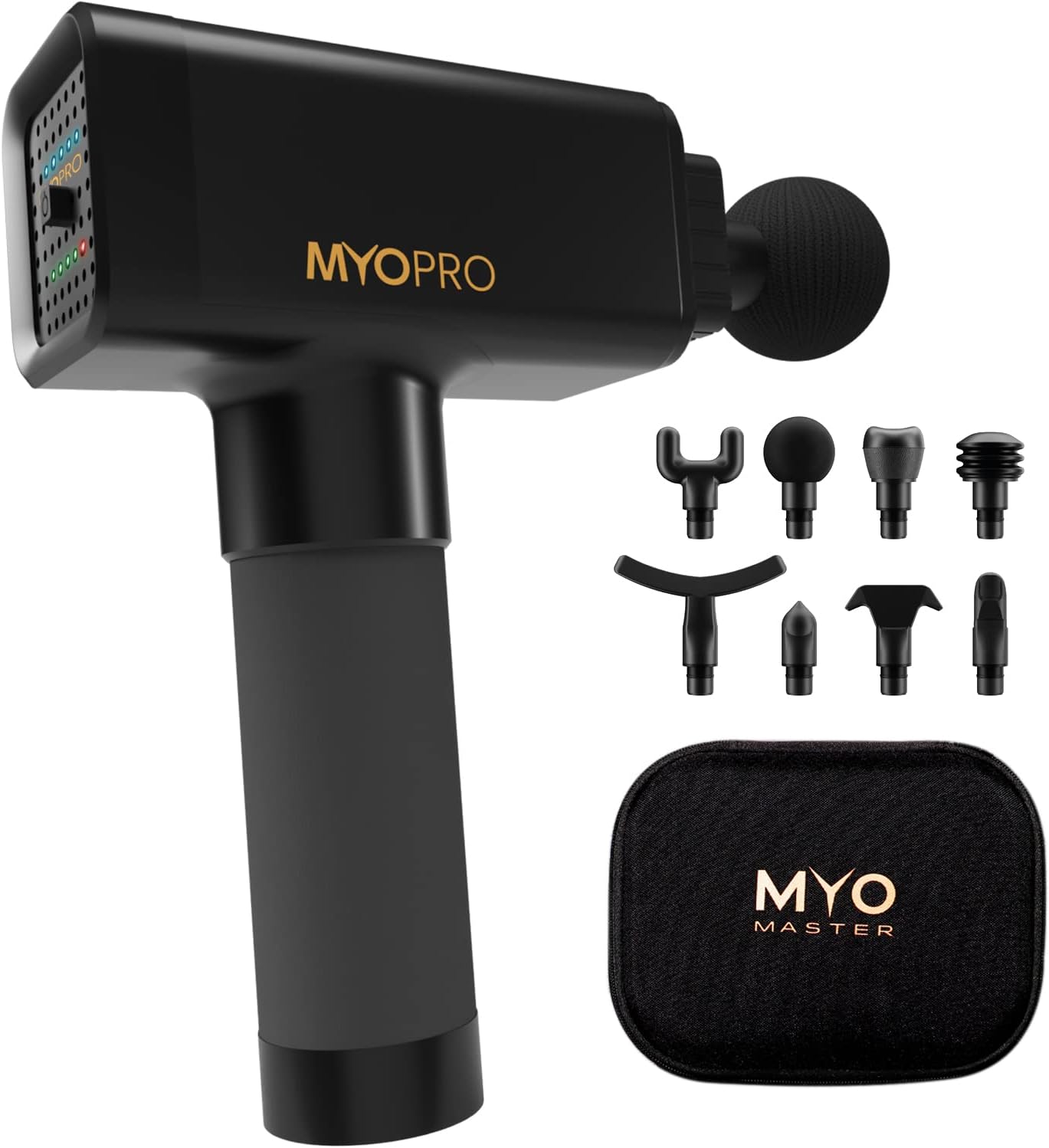 MyoPro Massage Gun Deep Tissue - Electric Handheld Shoulder, Leg, Neck ...