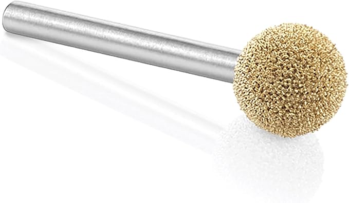 Kutzall Original Sphere Rotary Burr, 1⁄8" Shaft, Fine - Woodworking ...