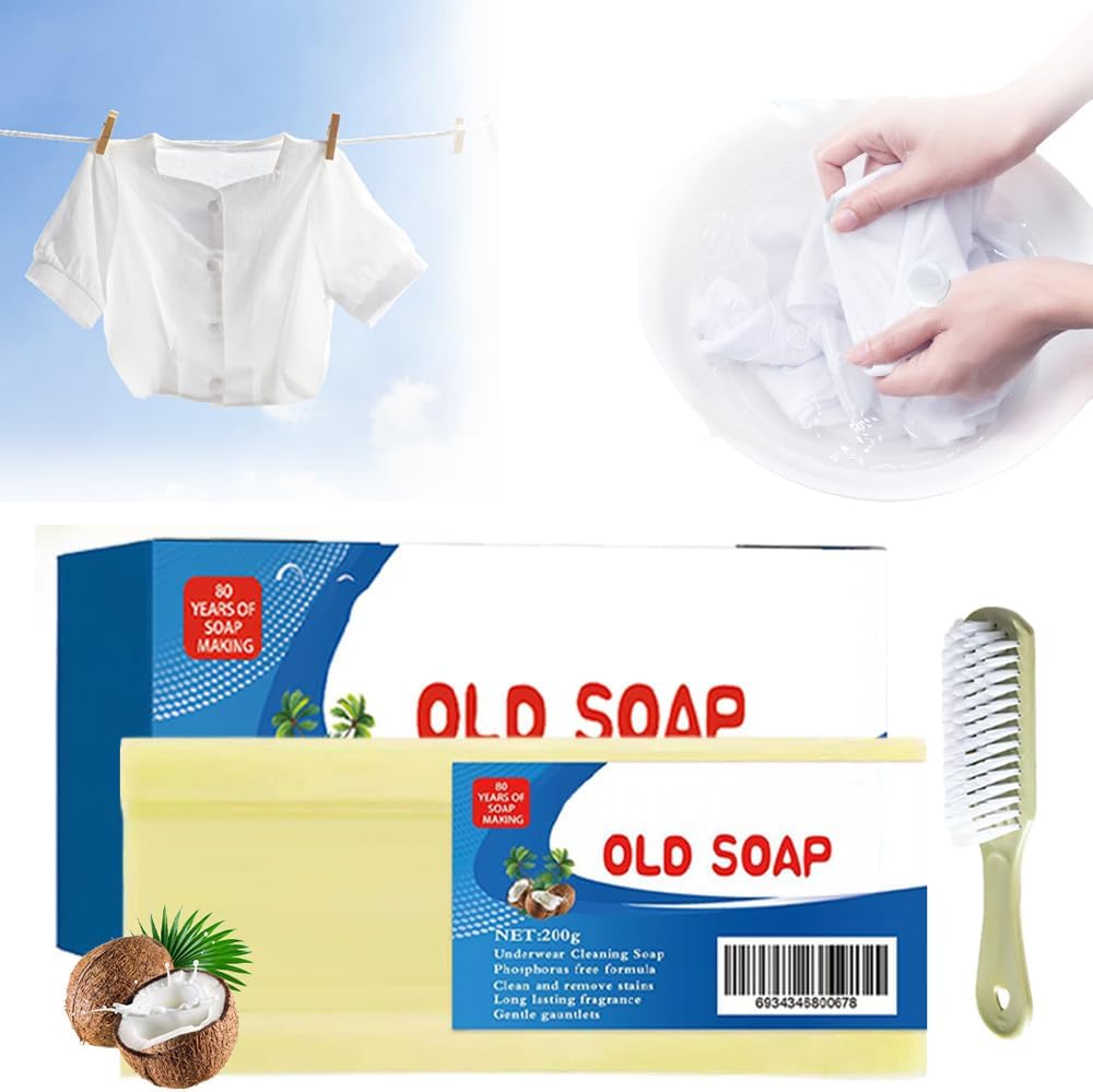 Amazon.com : Grand Underwear Cleaning,Canal Old Soap with Brush,Laundry ...