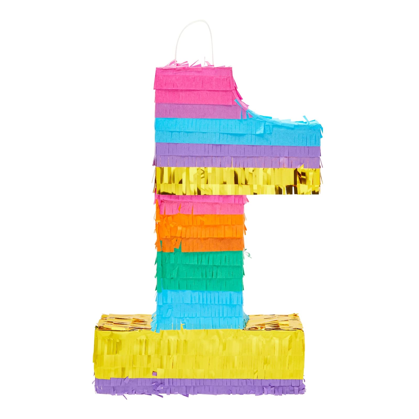 Snapklik.com : 1st Birthday Pinata - 16.5 X 11 X 3 In, Multicolor ...