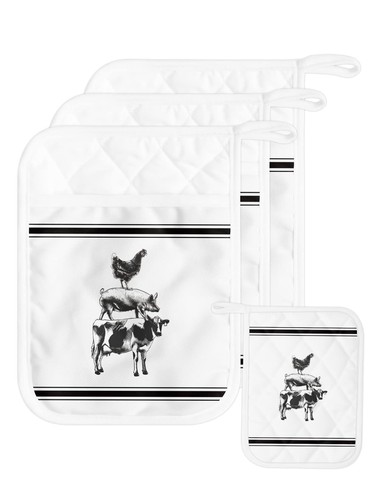 Black And White Cooking Border