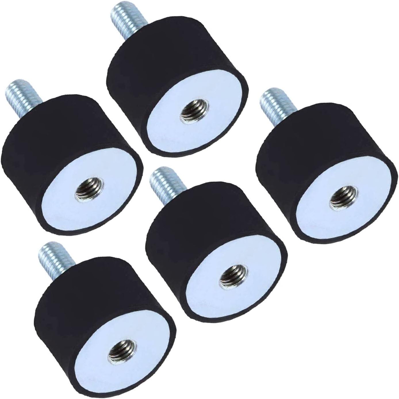 skyehomo 5 Pack M8 Rubber Mounts Shock Absorbers,M8 Rubber Studs Shock Absorber Anti-vibration ...