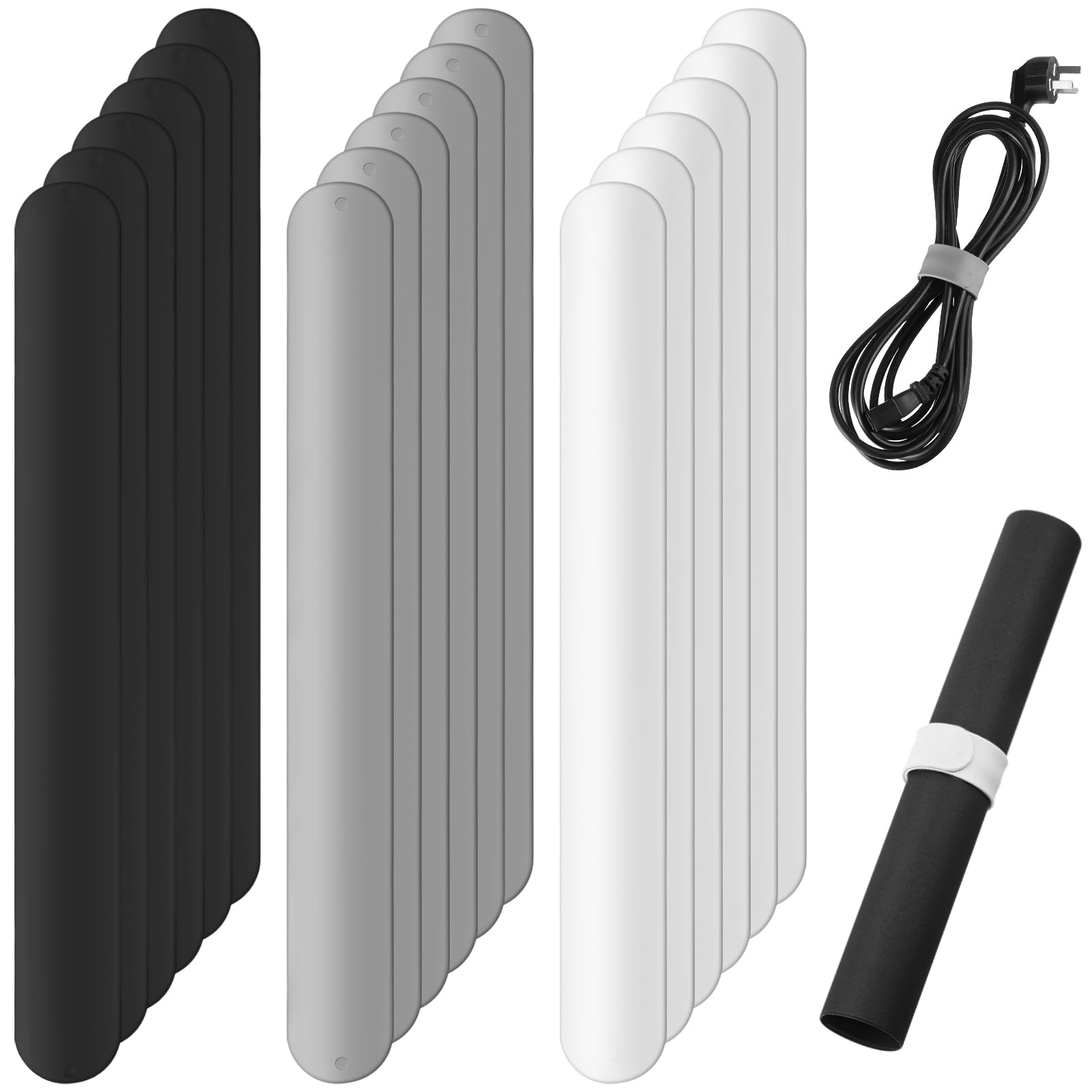 Amazon.com: Cunhill 18 Pieces Wrapping Paper Holder Silicone Paper Slap ...