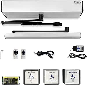 Olideauto Automatic Swing Door Opener with Handicap Hand Wave Sensor ...