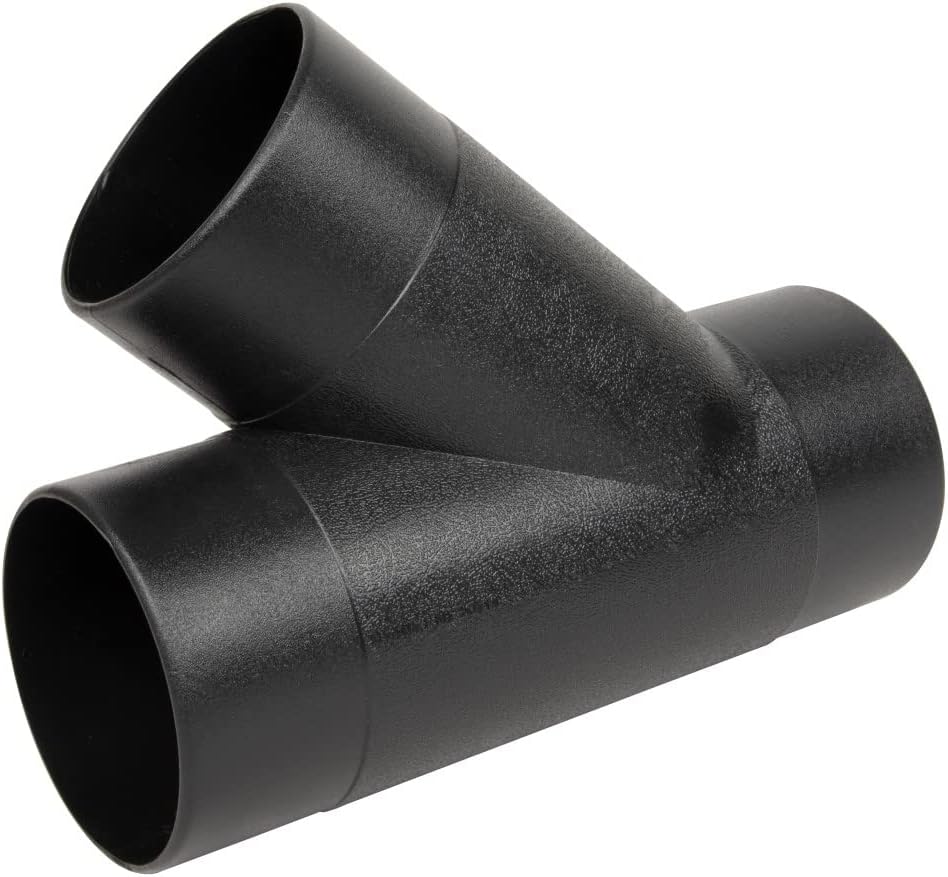 4" 90 Degree 3 Way T TEE Connector with 3 15/16" OD and 3 11/16" ID ABS ...