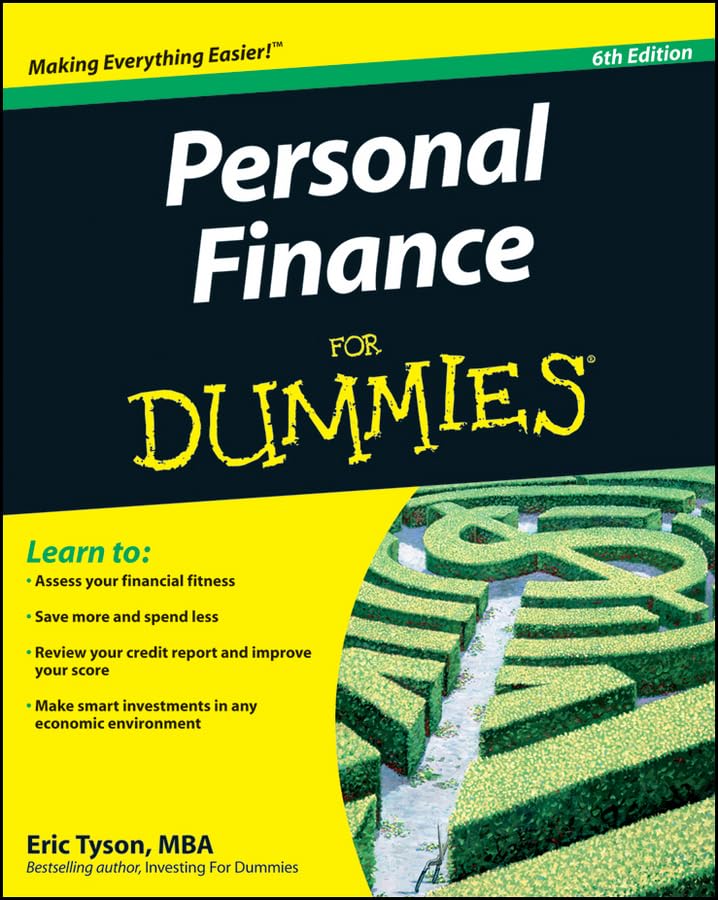 Personal Finance For Dummies: Tyson, Eric: 9780470506936: Amazon.com: Books