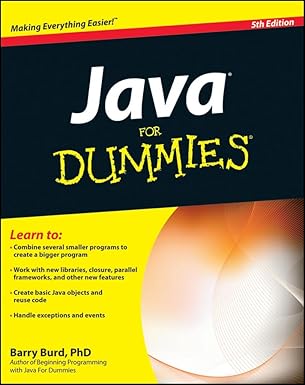 Java For Dummies: Burd, Barry A.: 9780470371732: Amazon.com: Books