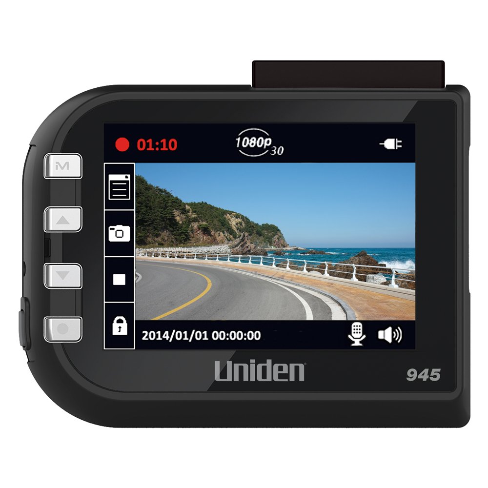 Snapklik.com : Uniden DC4, 1080p Full HD Dash Cam, 2.4" LCD, G-Sensor